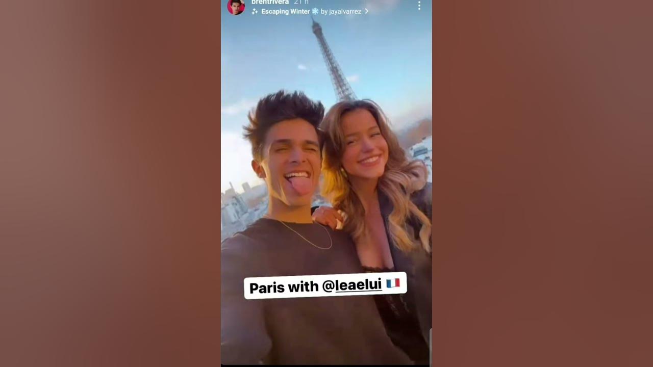 Brent Rivera In Paris With Lea Elui Sofie Dossi Latest Tiktok