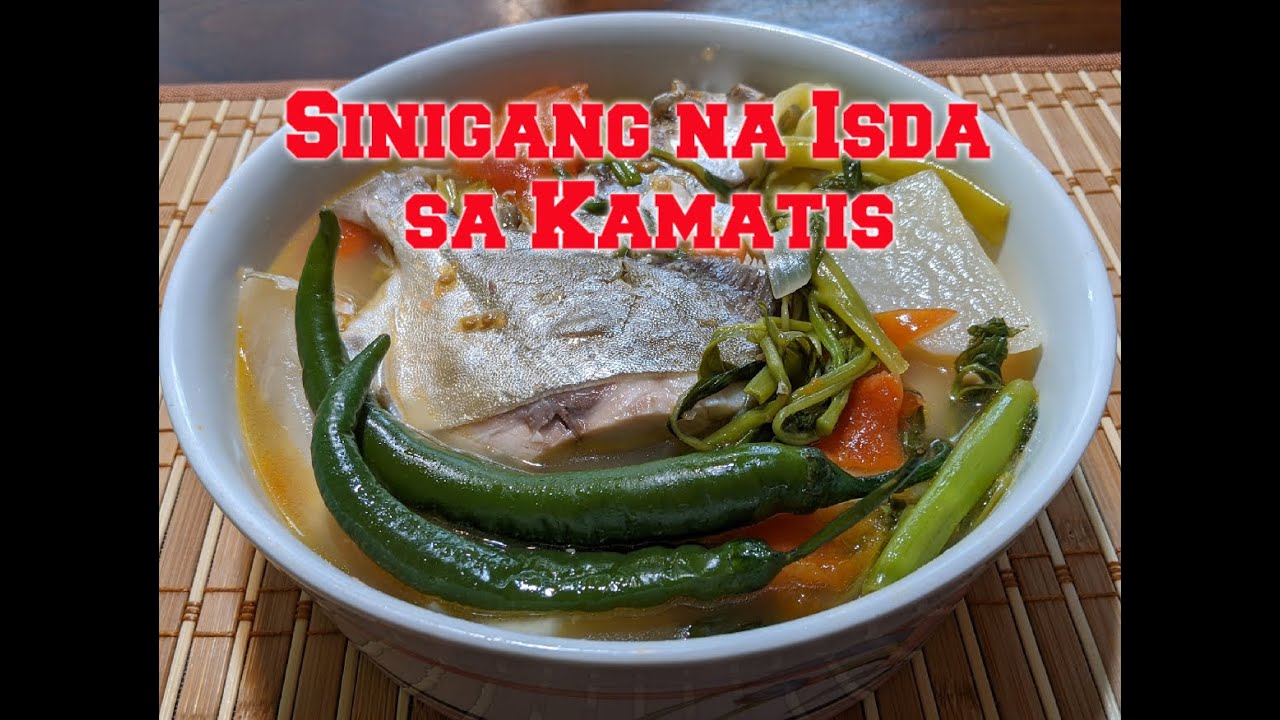 How to Cook Sinigang na Isda sa Kamatis Recipe/Fish Recipe Ideas/Stewed ...