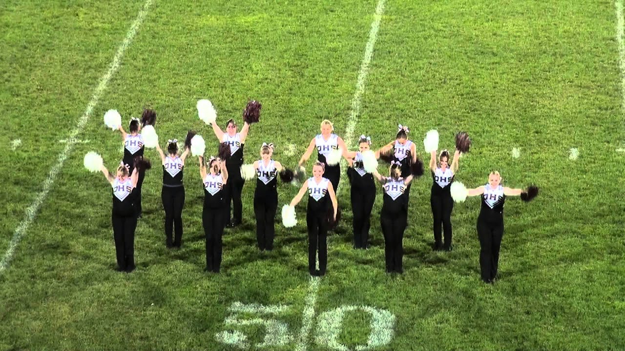 Davison High School Pom-Pon Performance - YouTube