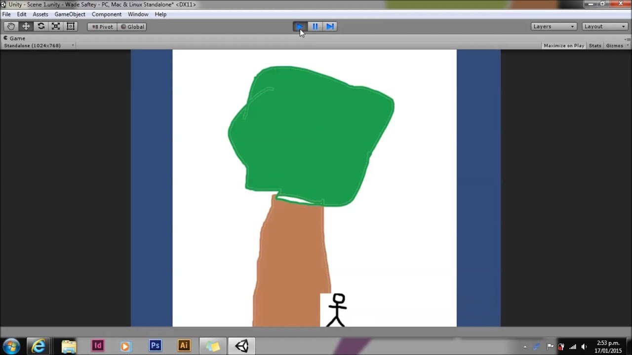 Unity Doodles 1: Tree safety - YouTube