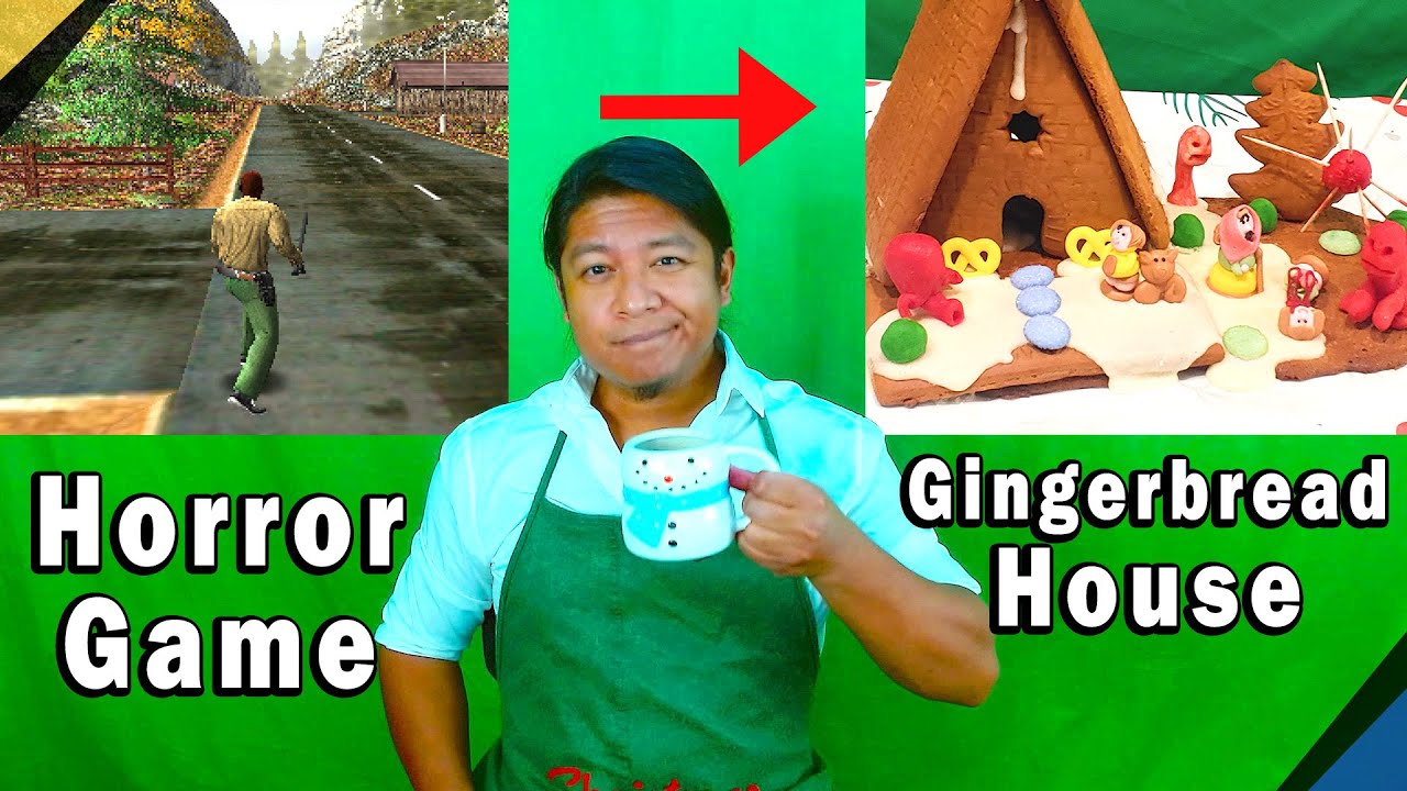Game Dev turns his Horror Game series into a Gingerbread House | Silver ...