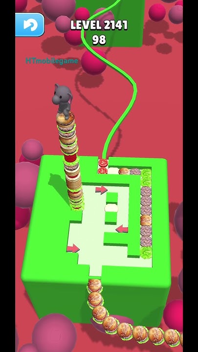 Gameplay top mobile games Relaxing n satisfying game iOS/ANDROID Stacky Dash #shorts Level 2141 ...