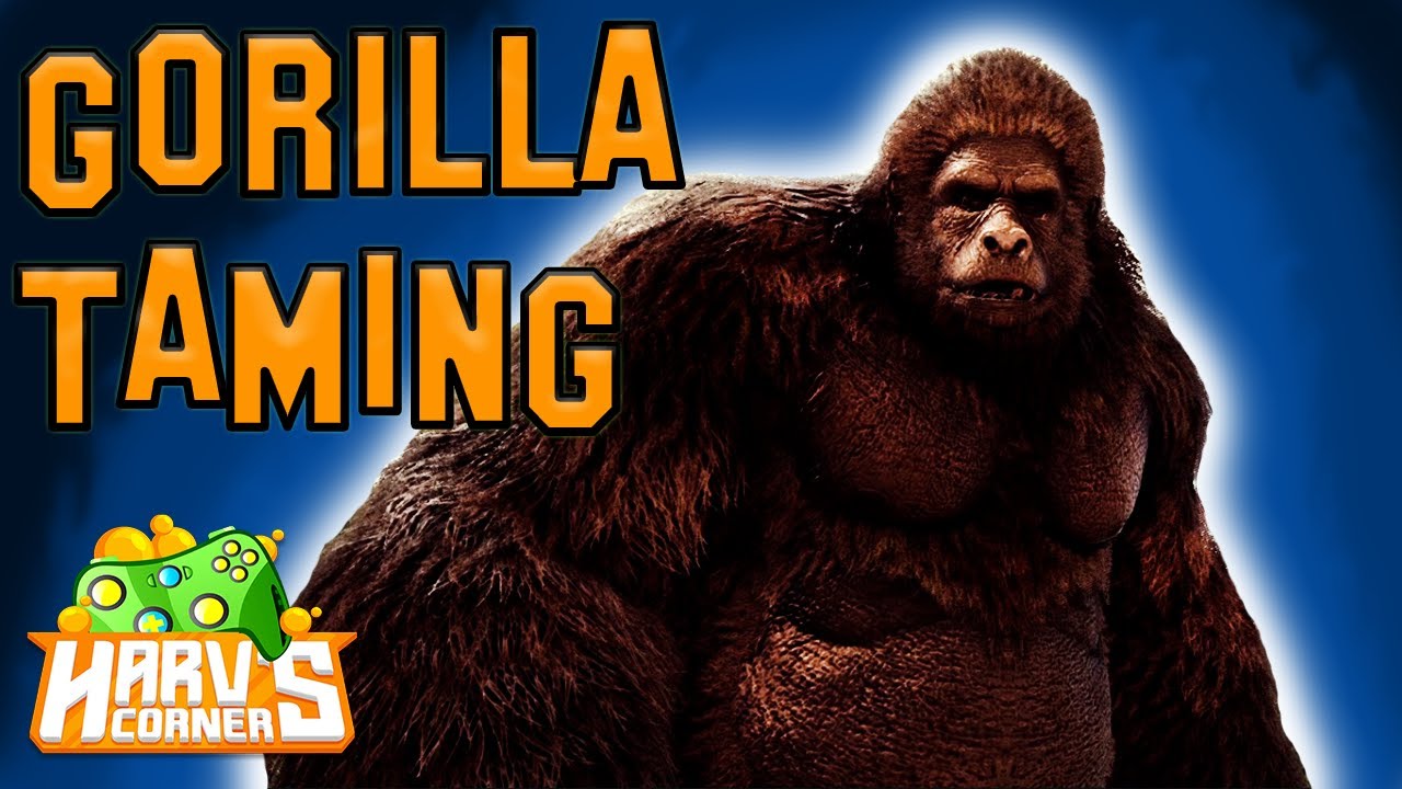 Ark How To Tame An Gigantopithecus - Ark Survival Evolved - YouTube
