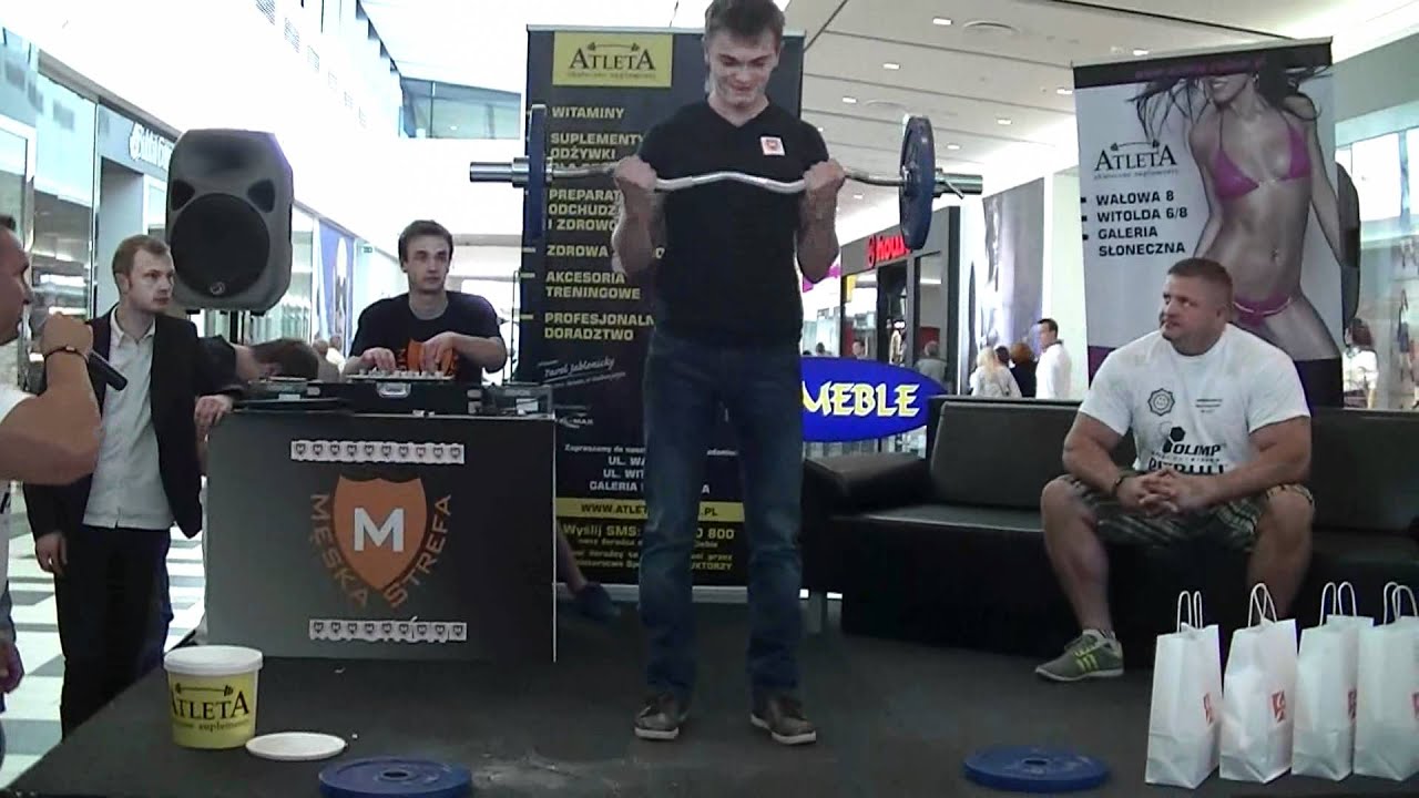 ATLETA RADOM TV Strongmani Jarek Dymek i Sławek Toczek podstawowe ...