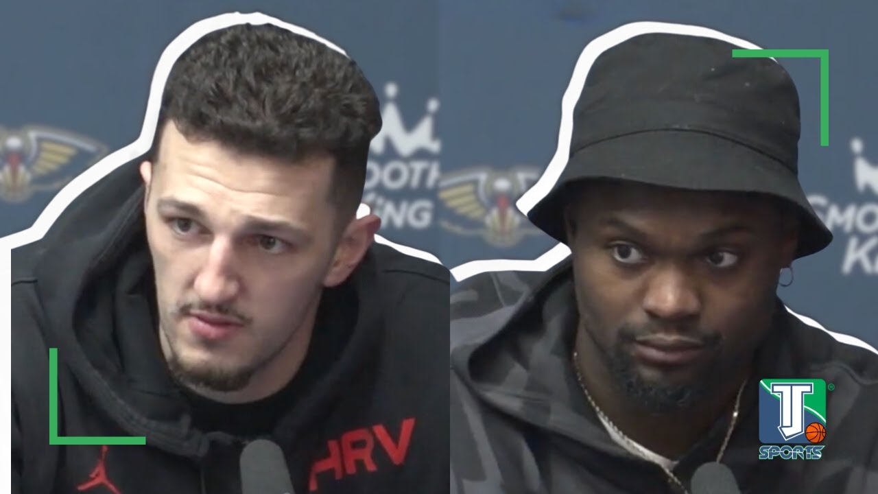 Karlo Matkovic and Zion Williamson REFLECT on Pelicans VICTORY vs. Spurs - YouTube