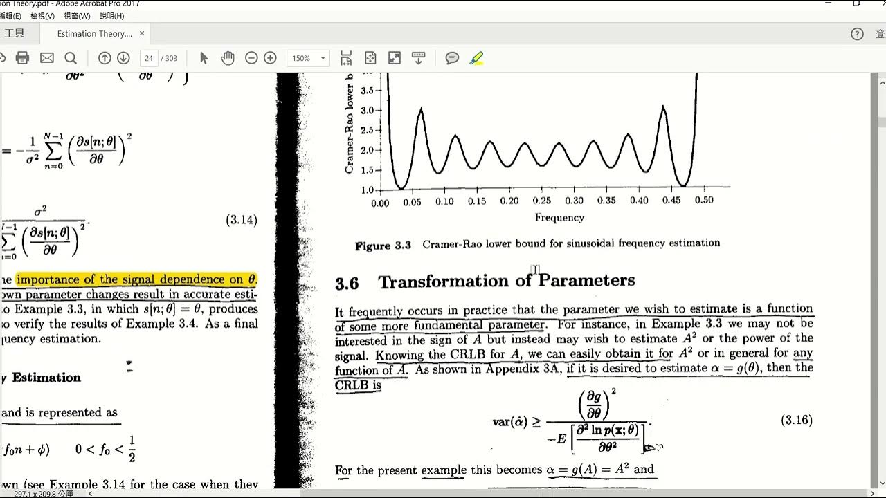 NTHU COM 5232 Detection and Estimation Theory 2023 Week 12 - part 3 - YouTube