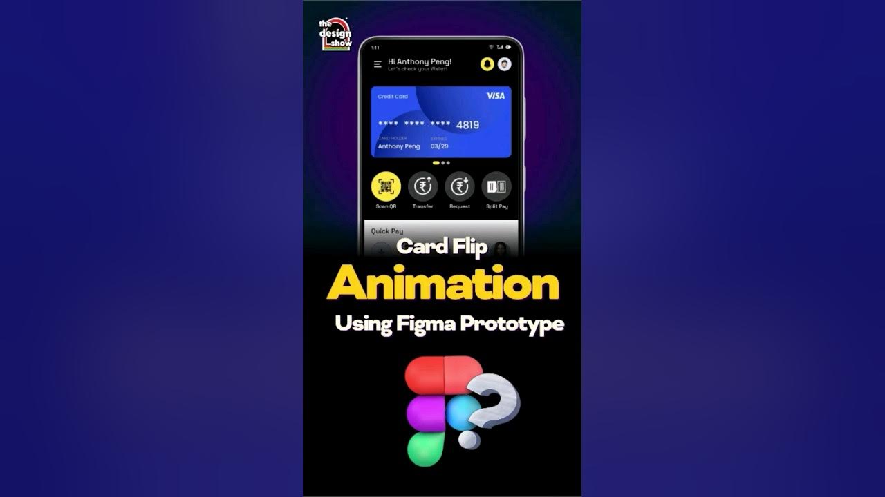 Card Flip Animation using figma prototype | UXUI Design | Tamil ...