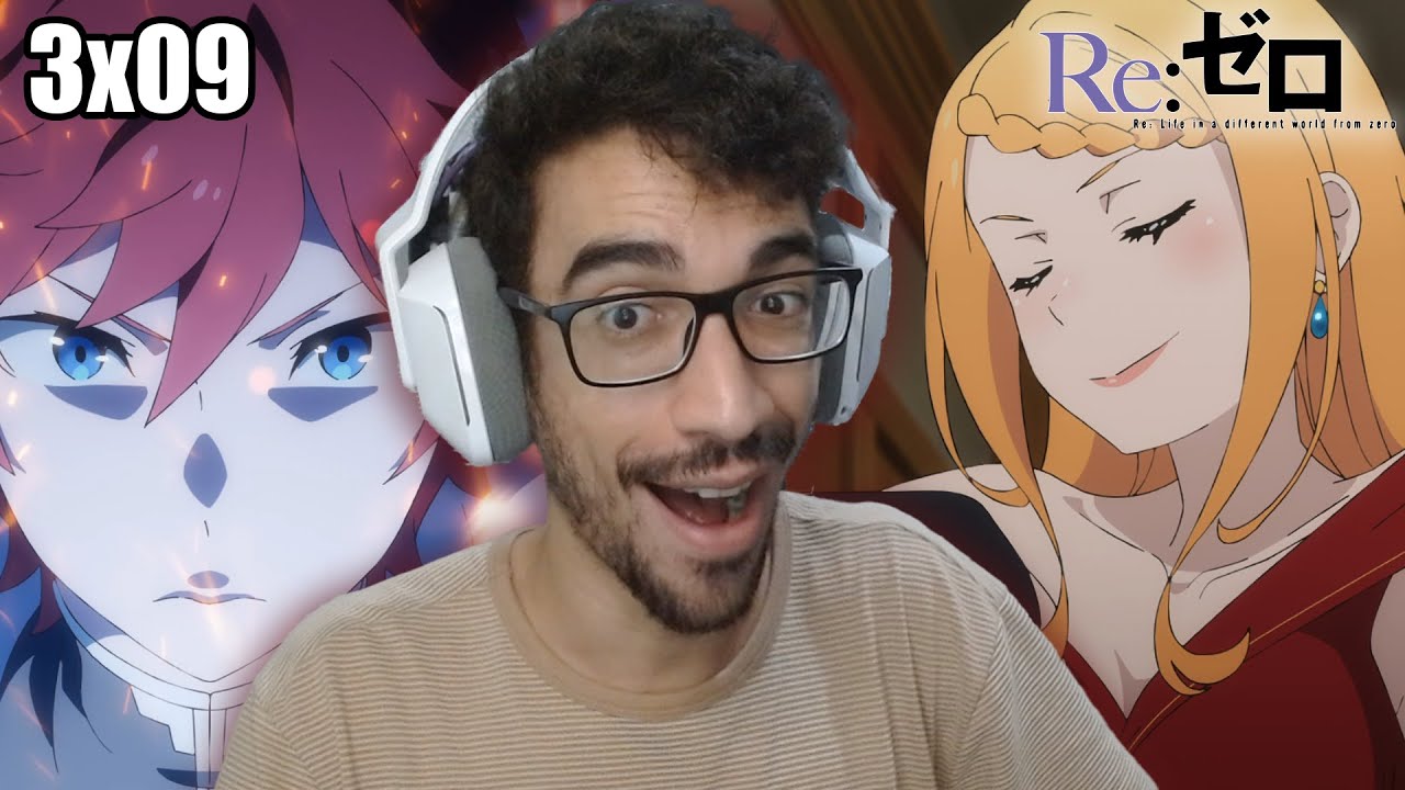 REINHARD VS REGULUS! - RE:ZERO TEMPORADA 3 - EPISÓDIO 9 | REAÇÃO (REACT ...