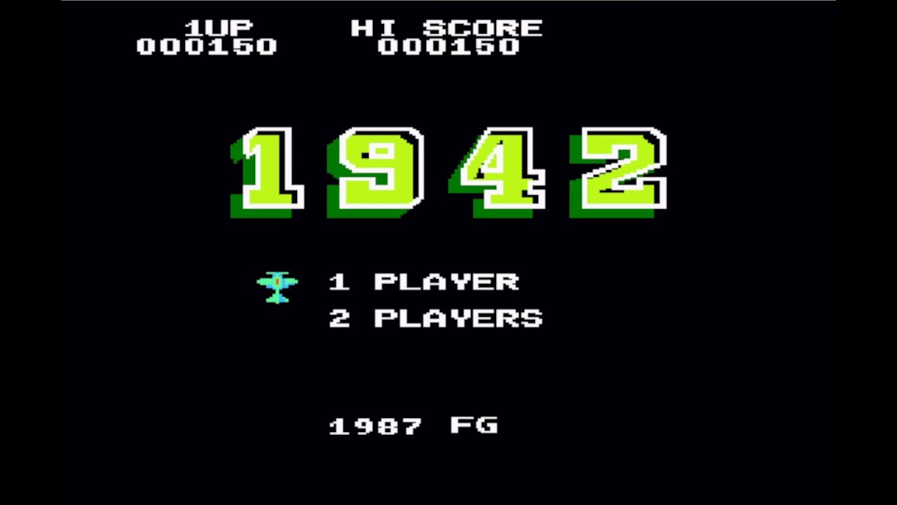 NES Game - 1942 Gameplay - YouTube