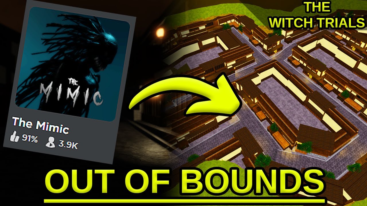 Exploring out of bounds! 😨 | The Mimic The Witch Trials | ROBLOX Ro ...