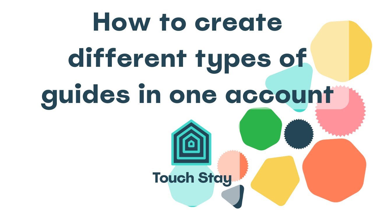 How to Create Different Types of Guide in my Existing Account - YouTube