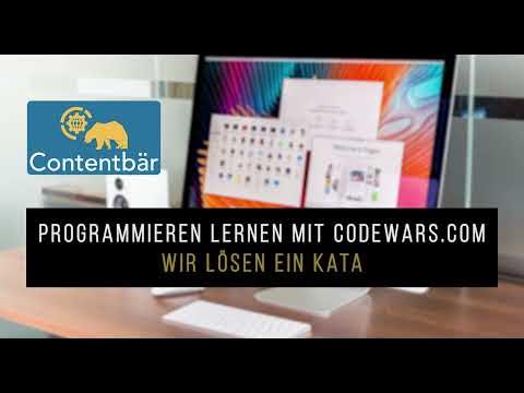 Programmieren lernen mit Codewars.com - Wir lösen einen Codewar mit ...