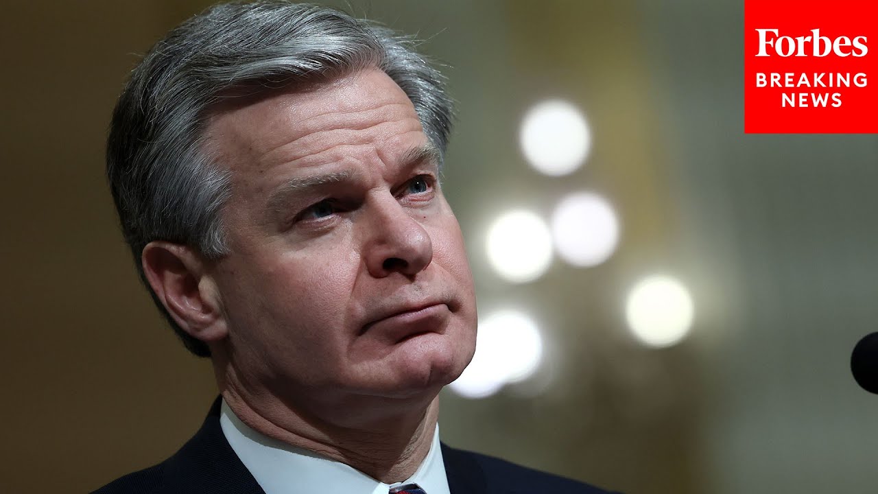 FBI Director Christopher Wray Discusses Efforts To Combat Terrorism And ...