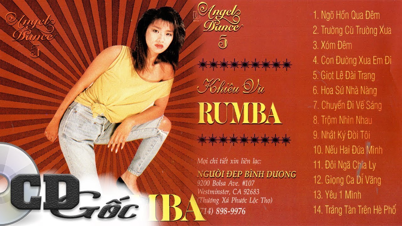 CD KHIÊU VŨ RUMBA - Liên Khúc Rumba Trữ Tình Không Lời - Angel Dance 5 ...
