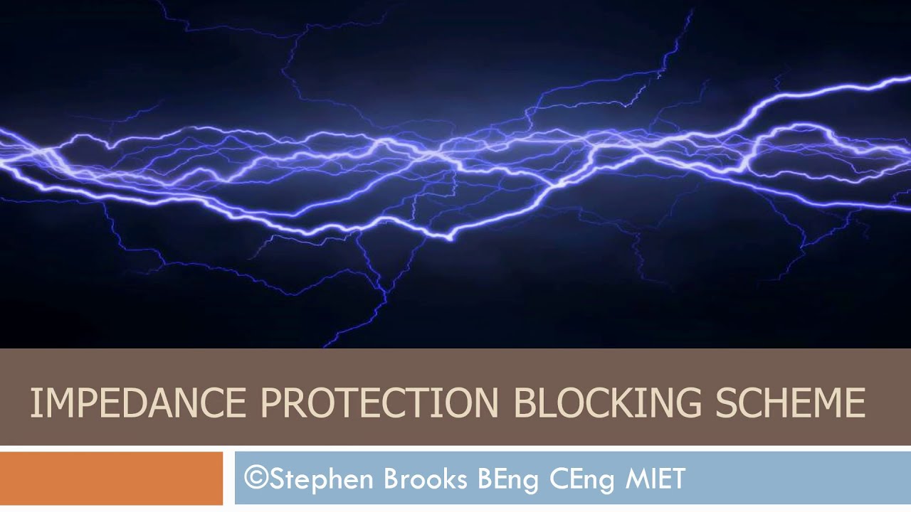 Impedance protection blocking scheme - YouTube