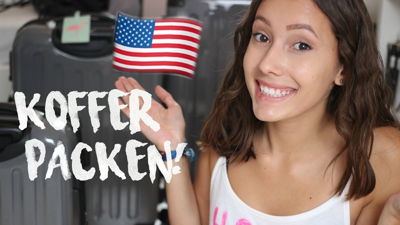 ICH PACKE MEINEN KOFFER FÜR 1 JAHR AU PAIR! I au pair vlog #9 I ...