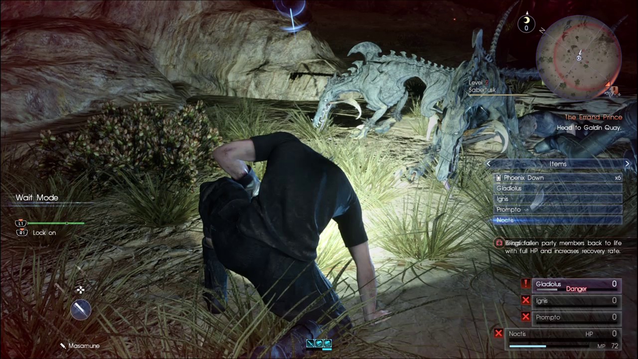 Final Fantasy XV: Early-game Red Giant Battle - YouTube