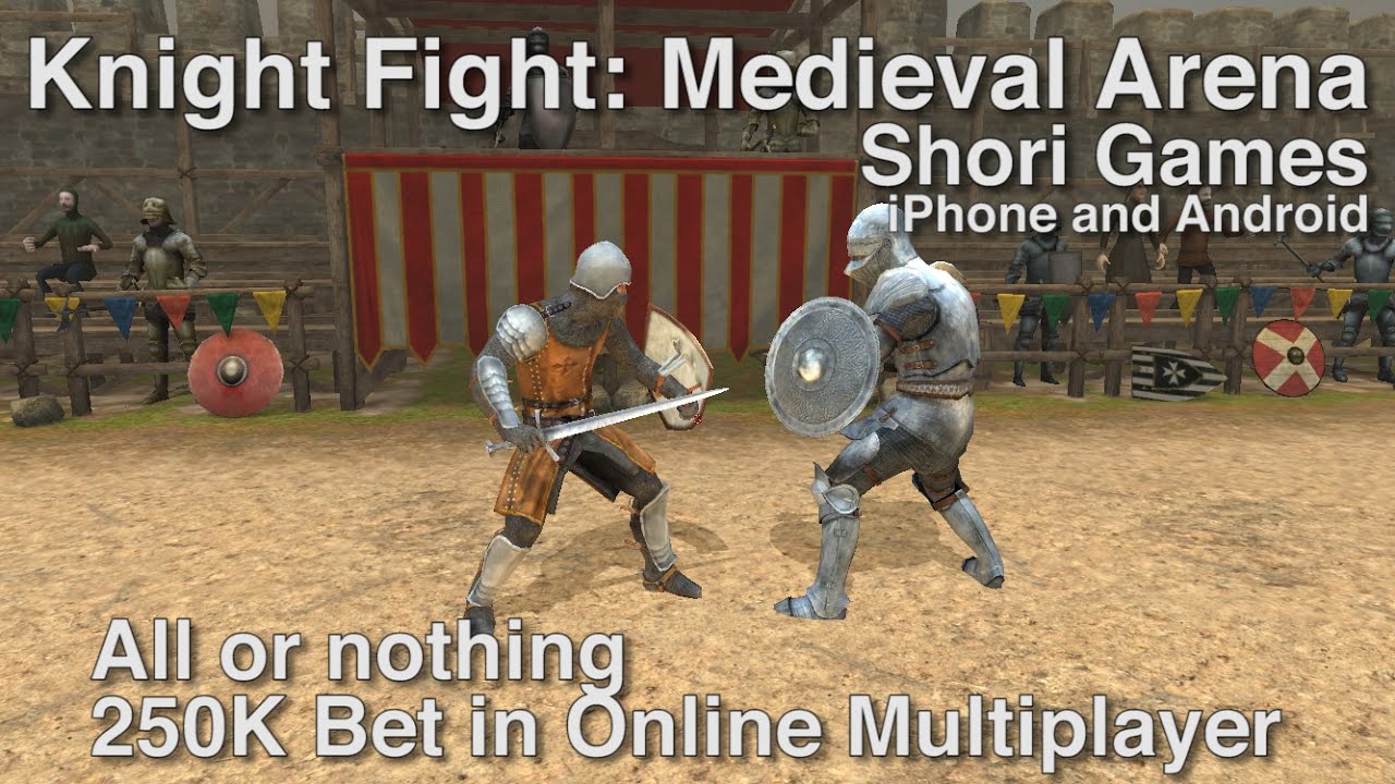Knights Fight: Arena Battle iPhone Multiplayer Gameplay - YouTube