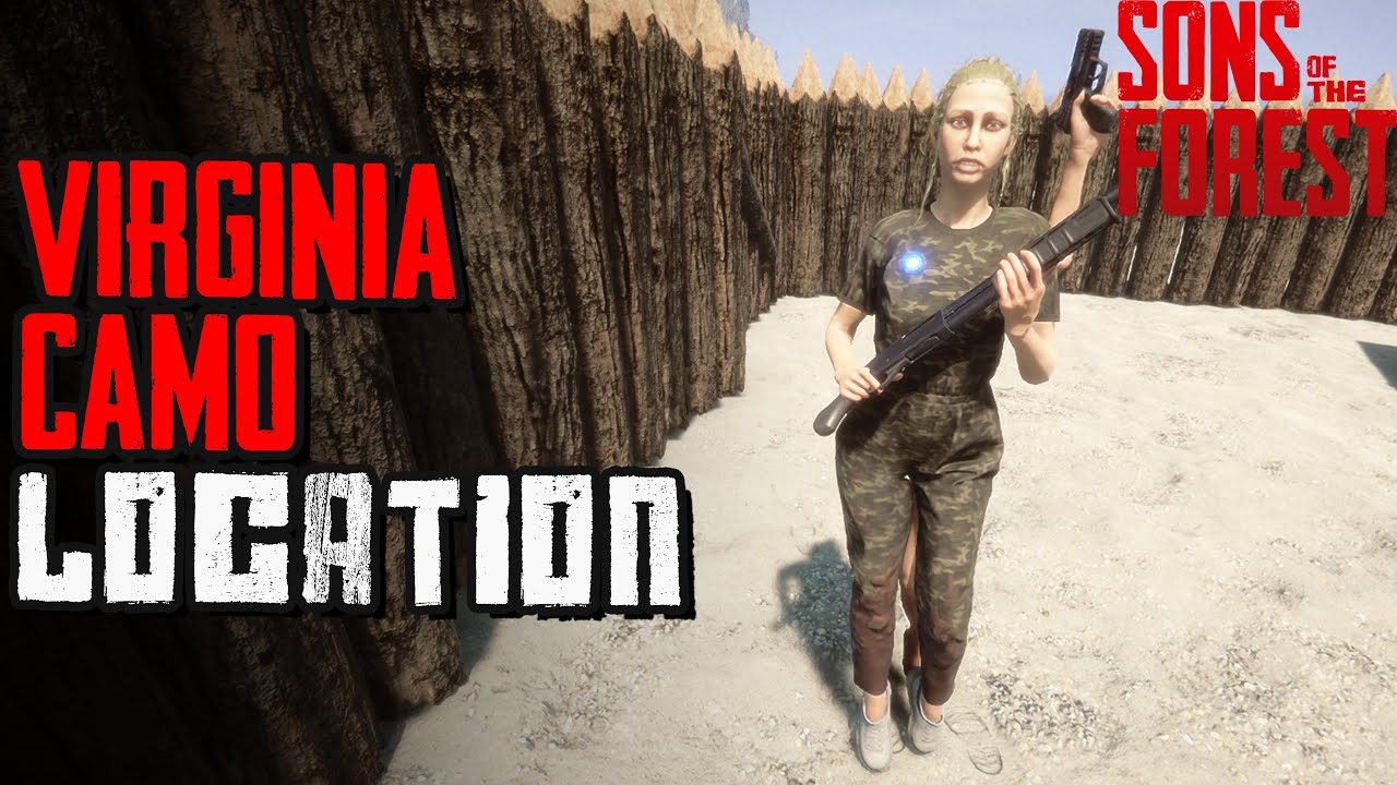 Virginia Camo Location | Sons Of The Forest - YouTube