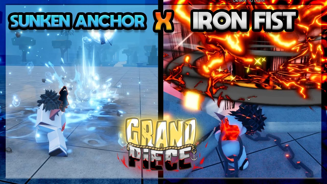 [GPO] Iron Fist X SUNKEN ANCHOR is Unbalanced | Grand Piece Online ...