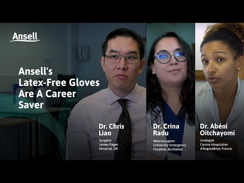 Ansell's Latex-Free Gloves Are A Career Saver