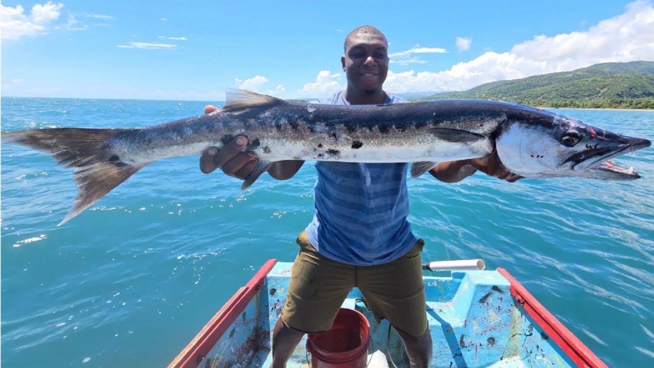 Epic Fishing Challenge! 🐟 Barracuda & Wahoo Caught!" #Fishingworld876 # ...
