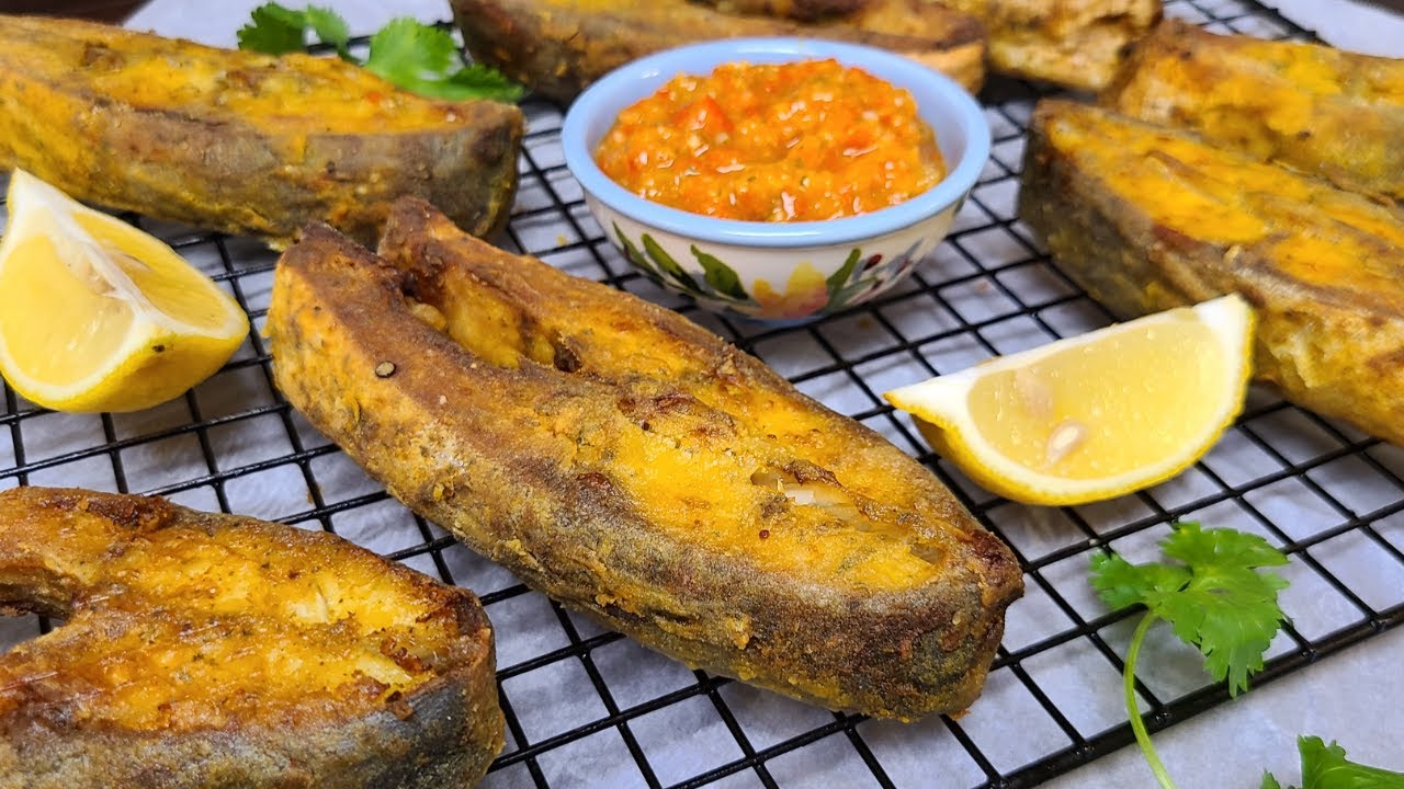 Trini Fried Fish (Airfried)- Episode 1078 - YouTube