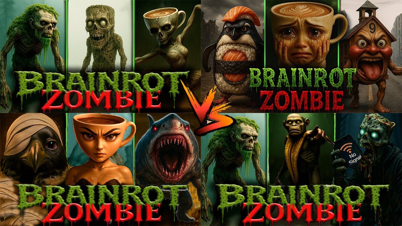 BEST BRAINROT ZOMBIE OF ALL TIME | WHO DID IT BEST! PART 1 - YouTube
