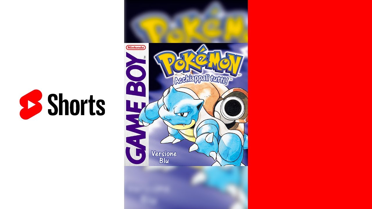 Pokemon Blu intro - Game Boy 1999 - YouTube