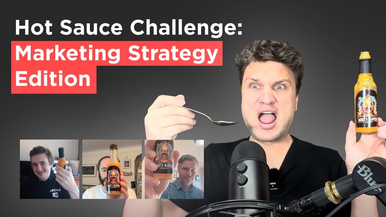 How To Create A Marketing Strategy (Hot Sauce Taste Test) - YouTube