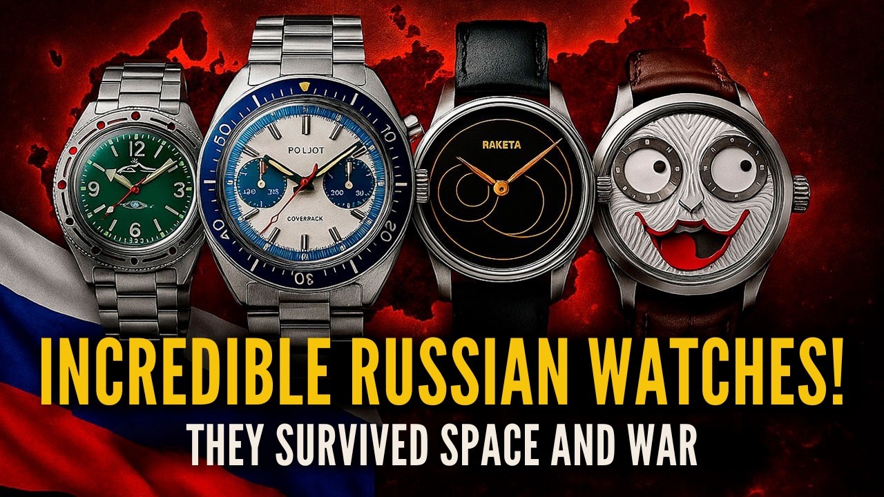 Russian Watches That Survived Space and War 🚀 (And Cost Less Than $100 ...