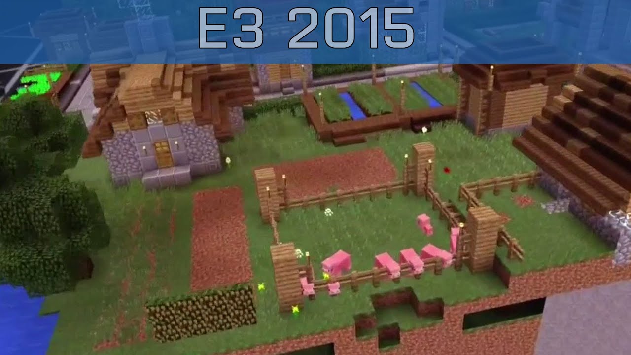 Microsoft HoloLens - E3 2015 Minecraft Gameplay [HD] - YouTube