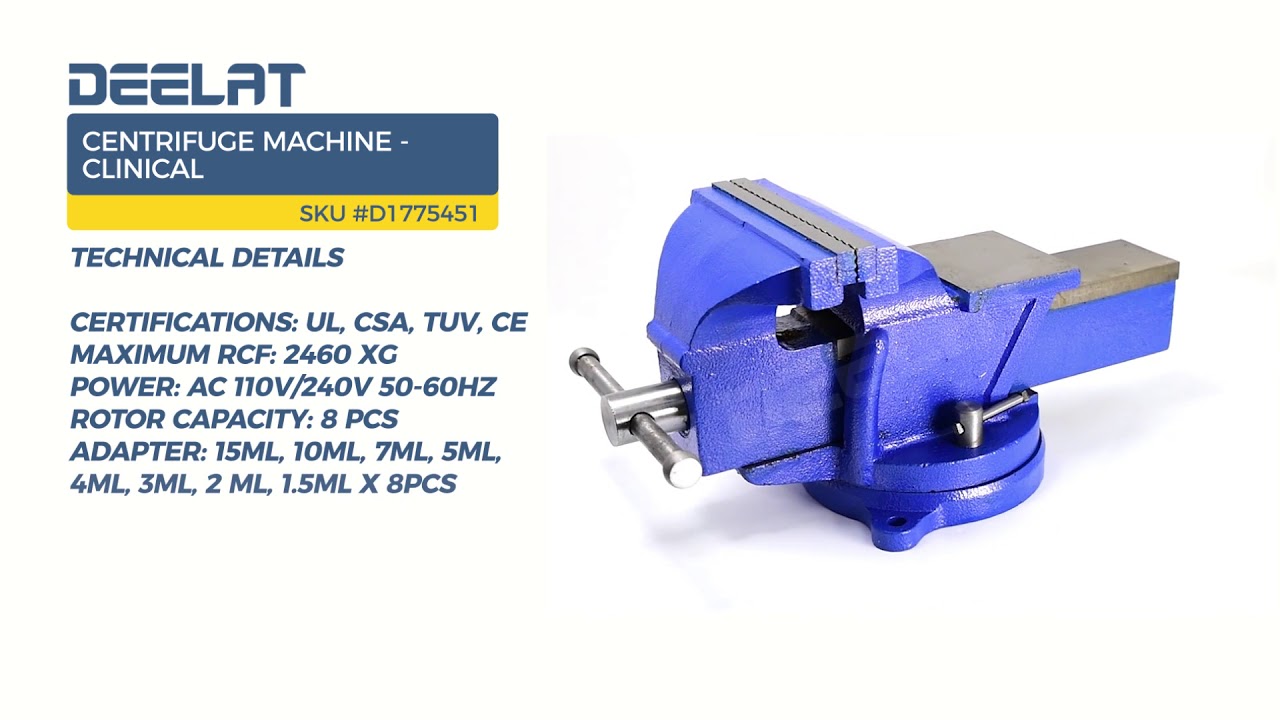 All Steel Bench Vise, 6" - YouTube