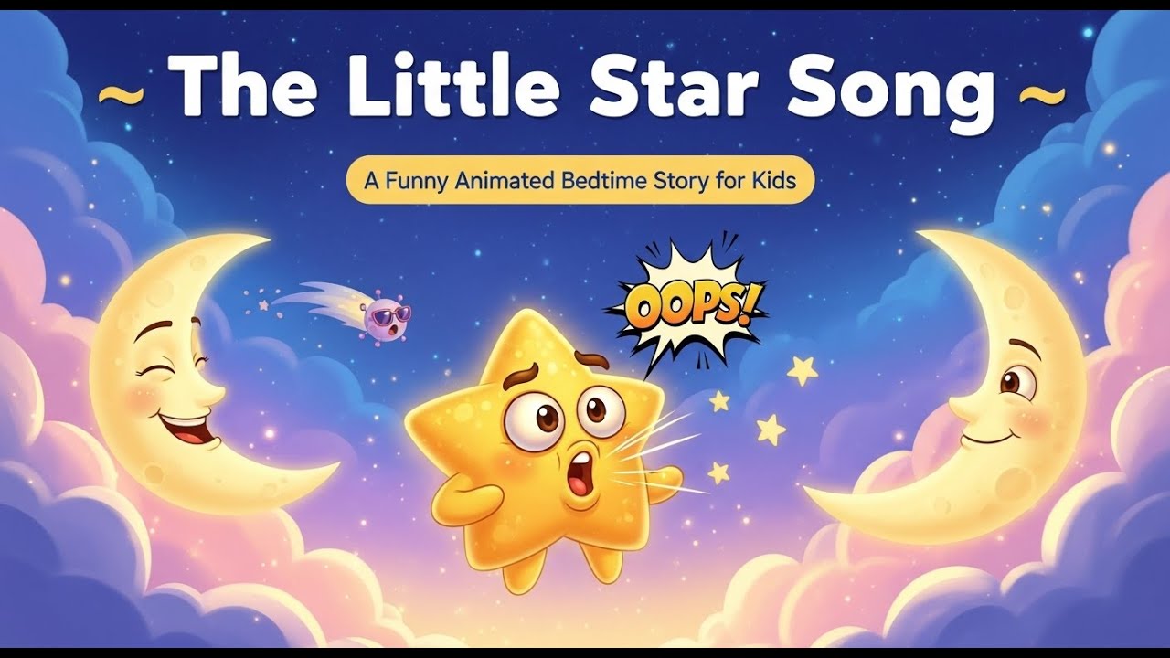 The Little Star Song | Beautiful Animated Bedtime Story for Kids - YouTube