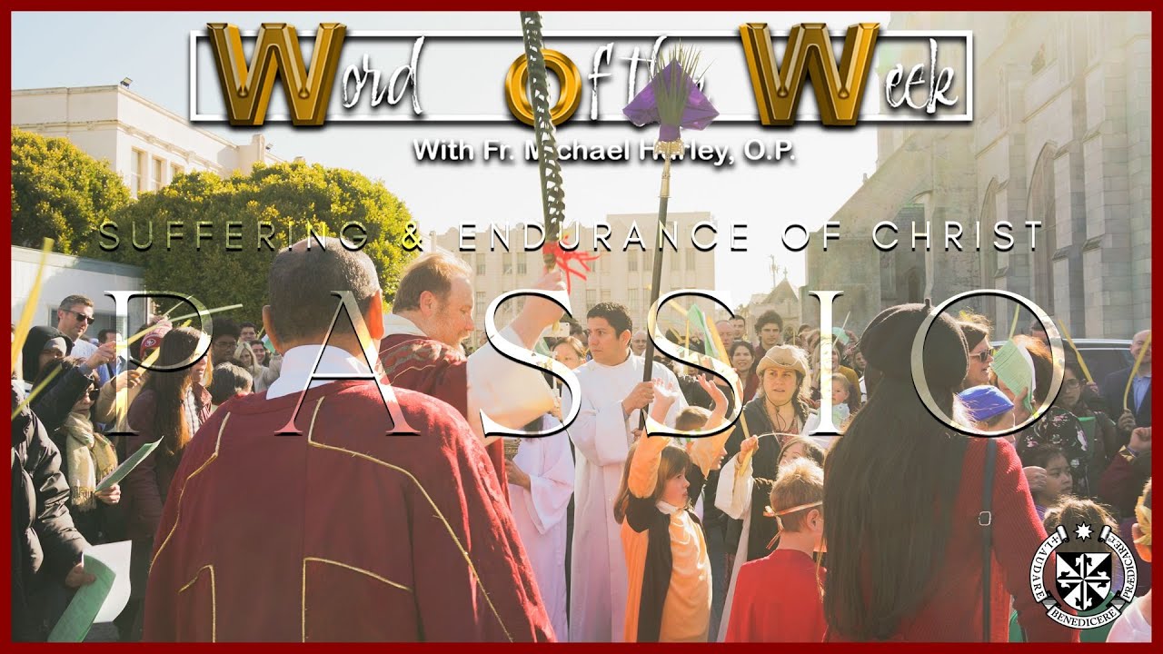 Word of the Week: Passio | Fr. Michael Hurley, OP - YouTube