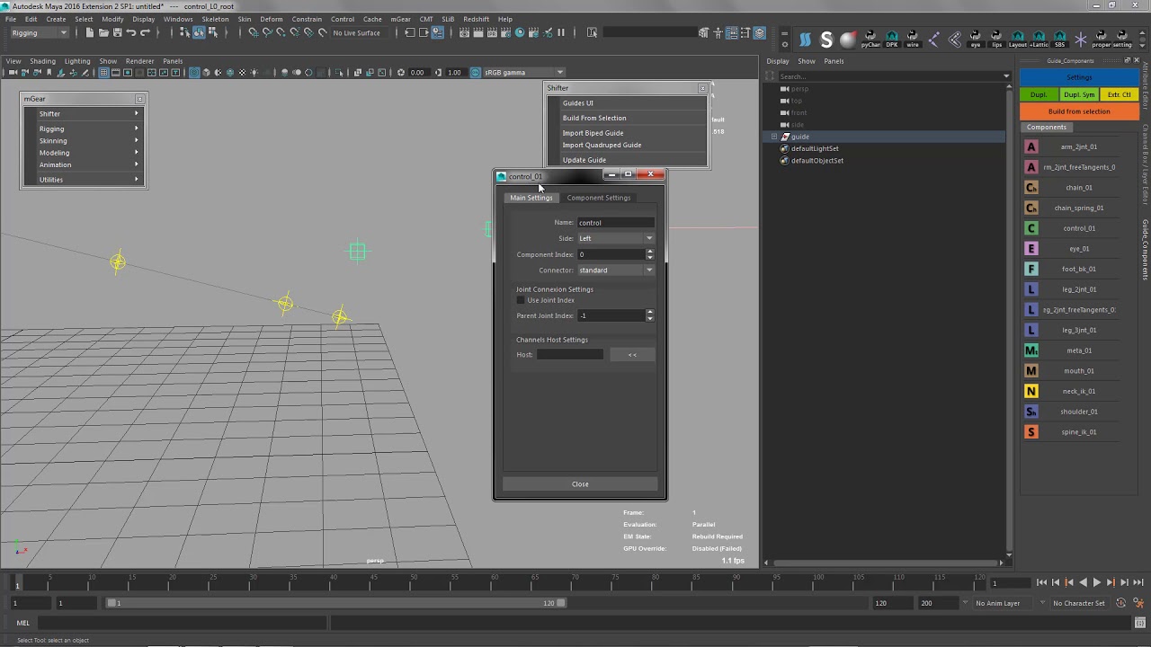 mGear 2 0 New Joint Structure - YouTube