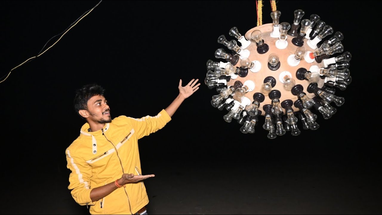 Biggest Light Bulb Artificial Sun At Home | বাড়িতে তৈরি সবচেয়ে বড় ...