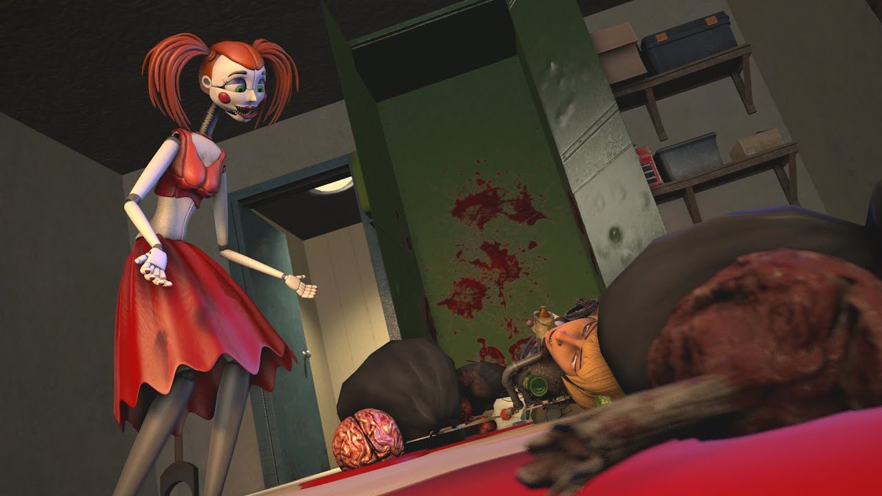 [FNAF] Eleanor 'Kills' Sarah - To Be Beautiful Ending (Sarah ...