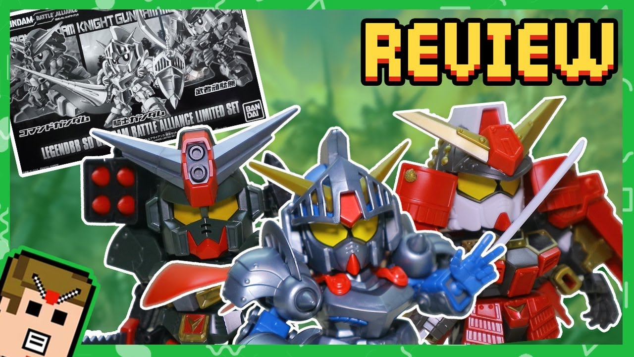 LegendBB SD Gundam Battle Alliance Limited Set! - SD Knight, Command ...