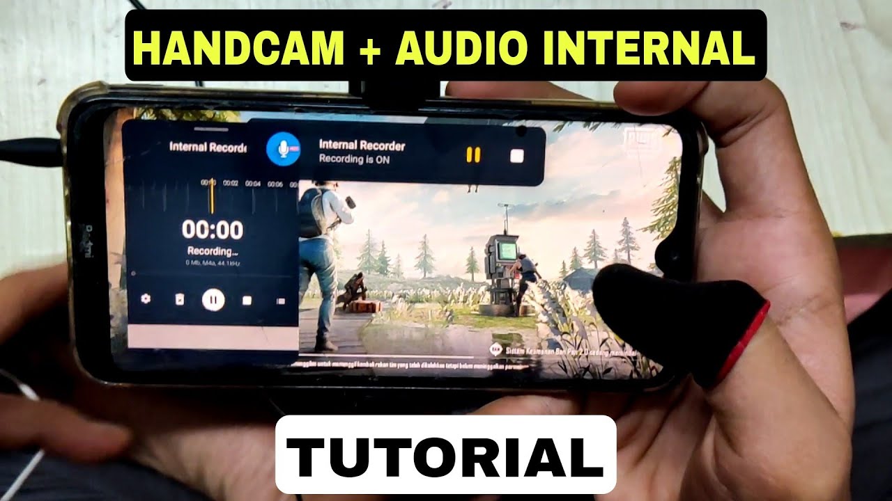 tutorial record gamplay handcam, suara internal - YouTube