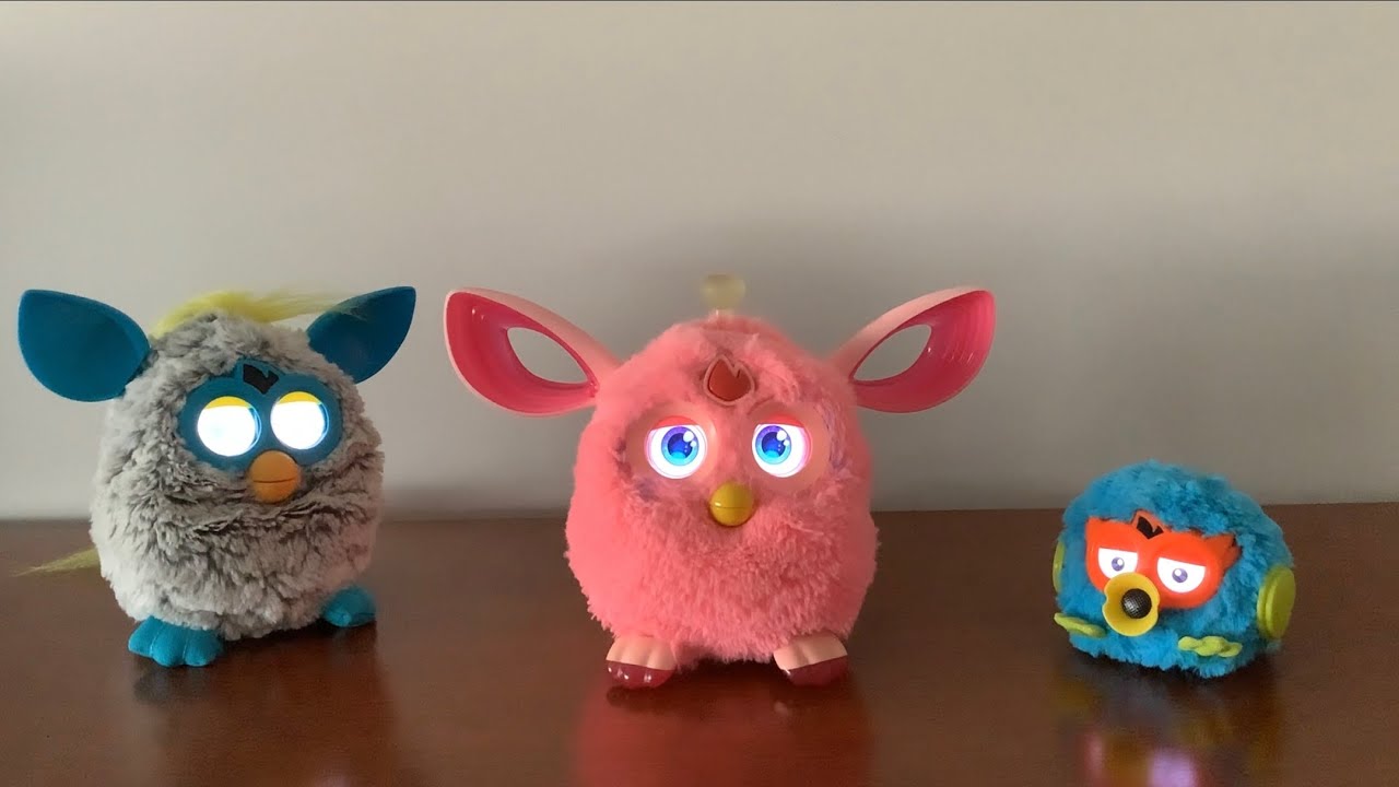 Raincloud and Twittby Talk With Kee-koh the Furby Connect - YouTube
