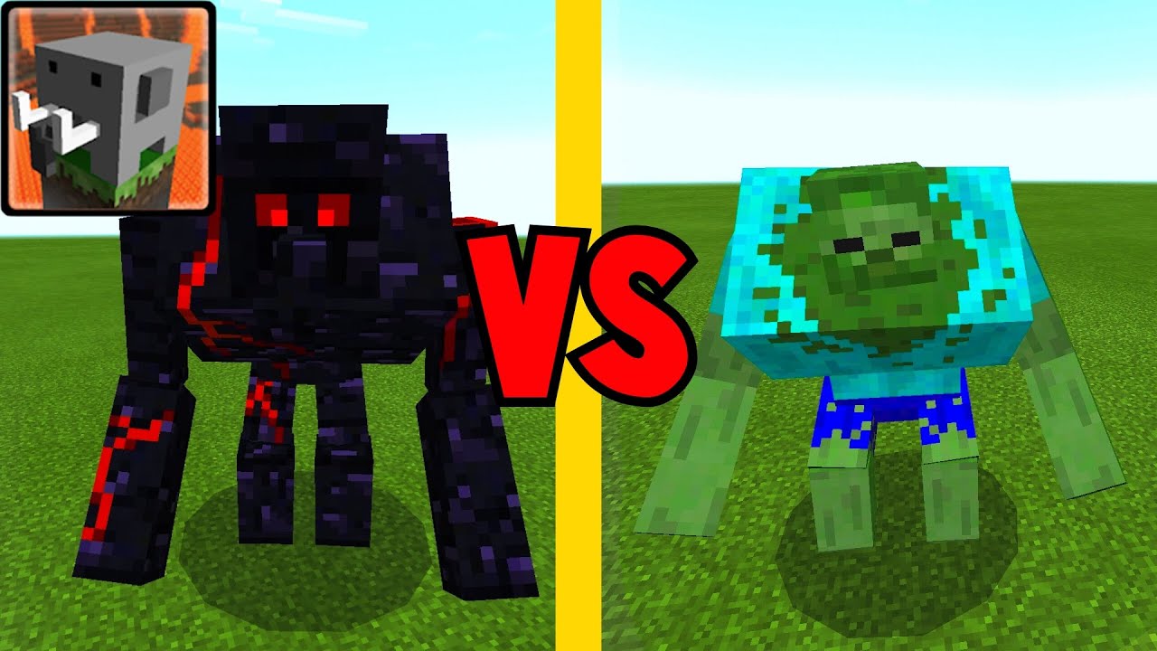 Minecraft Obsidian Golem Vs Mutant Zombie