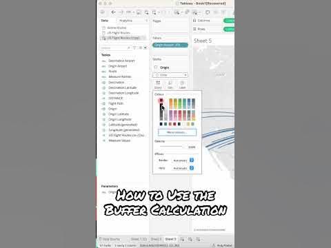 #Tableau - How to Create a Buffer - YouTube