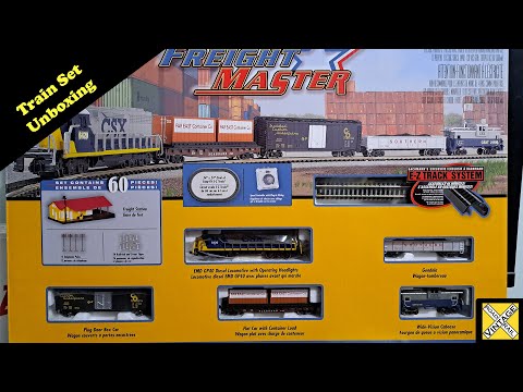 Bachmann CSX Freight Master N Scale Train Set Unboxing - YouTube