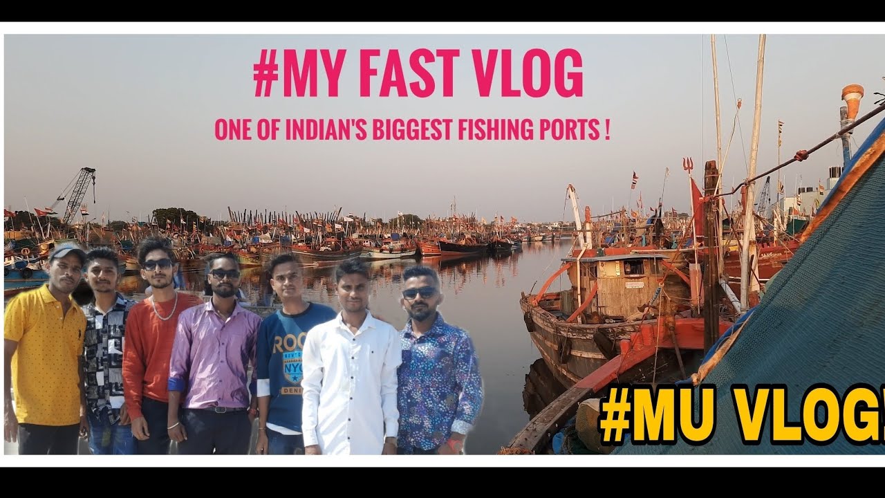 ONE OF INDIAN'S BIGGEST FISHING PORTS #VERAVAL Bandar FISHING Boat # ...