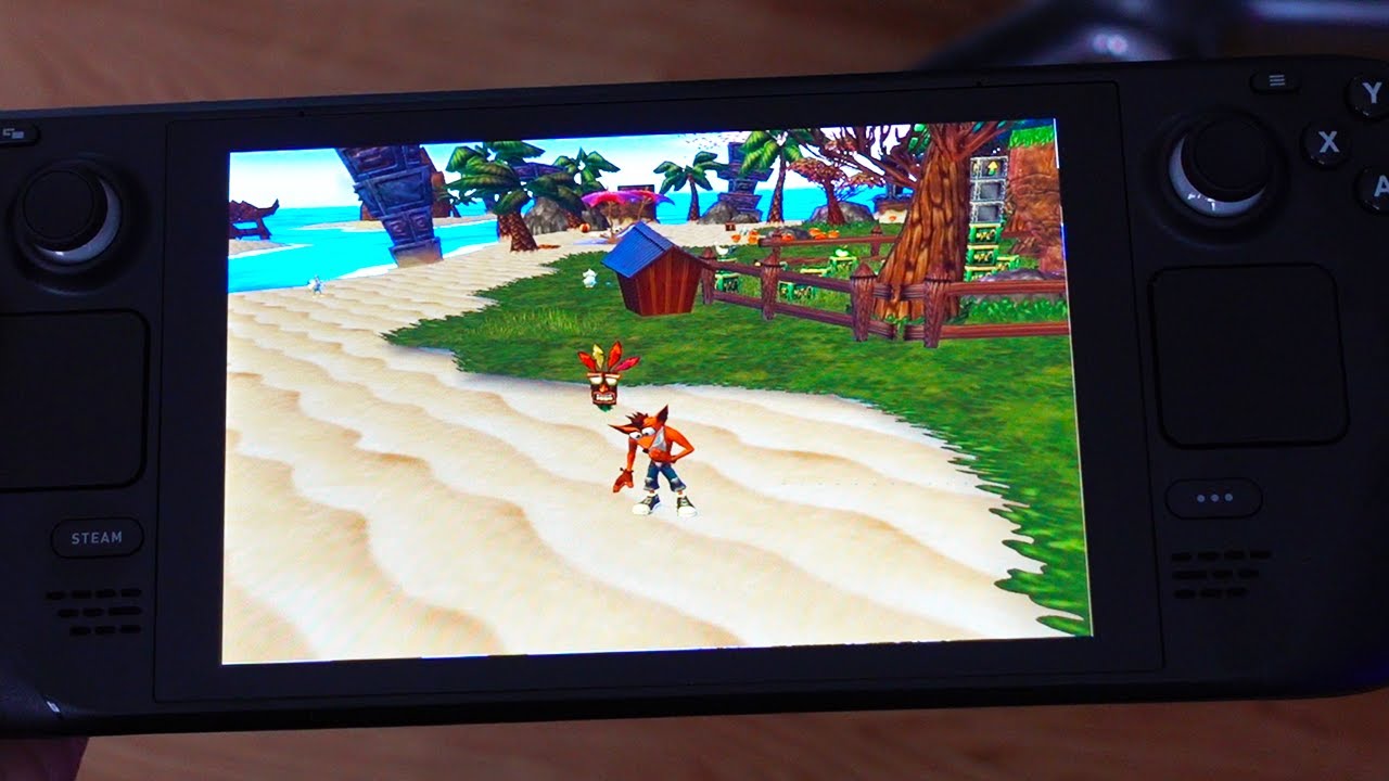 Playing PS2 Crash Bandicoot Games on the Steam Deck! - YouTube