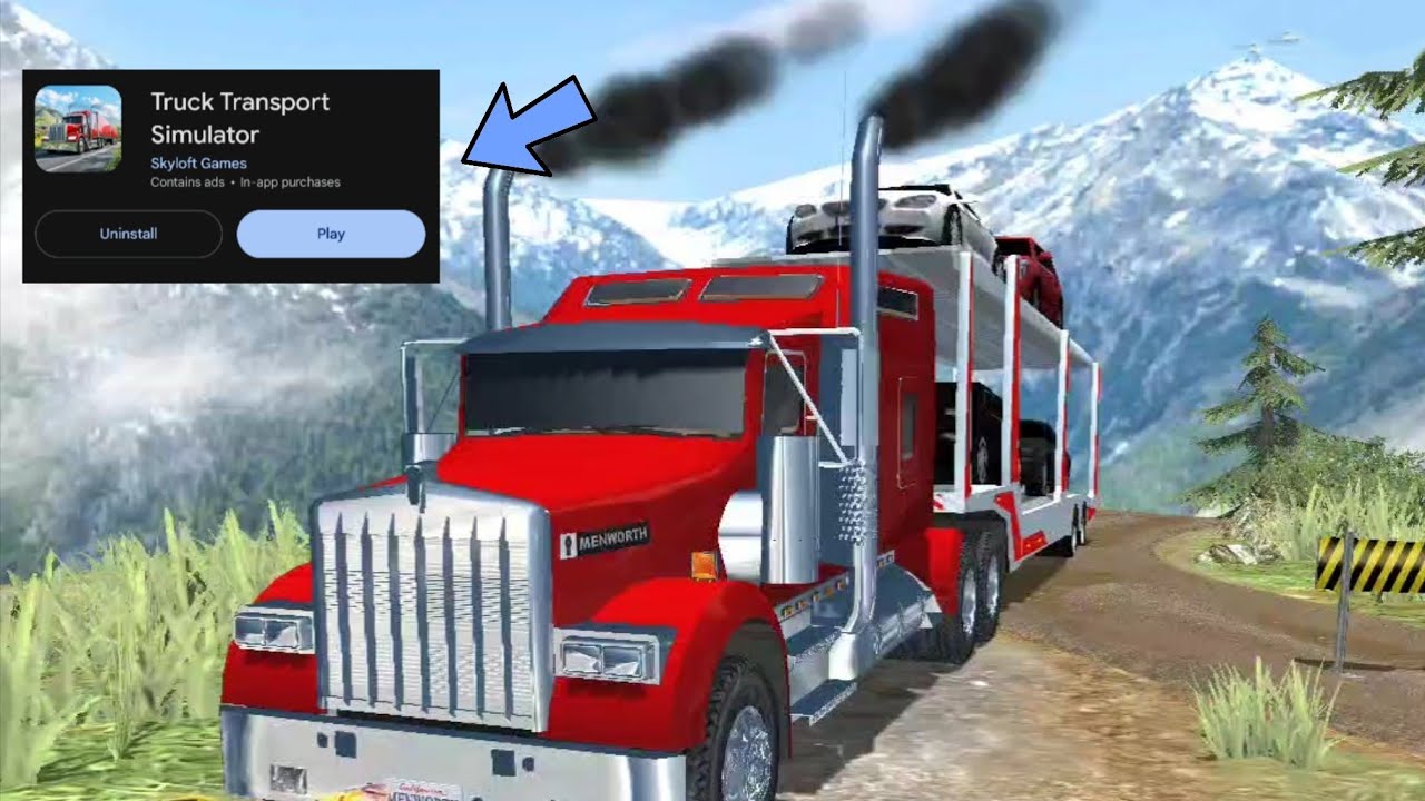 Truck Transport Simulator - First Look Gameplay - YouTube