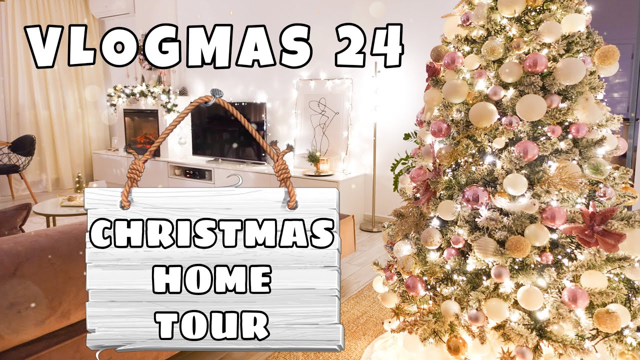 ΧΡΙΣΤΟΥΓΕΝΝΙΑΤΙΚΟ HOME TOUR🎄ΔΙΑΚΟΣΜΗΣΗ ΣΠΙΤΙΟΥ🎄CHRISTMAS HOME TOUR🎄 ...