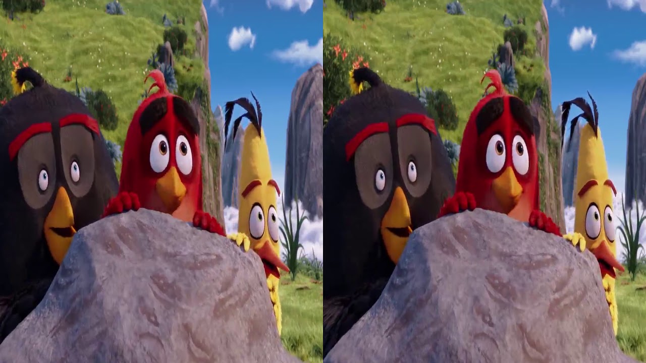 Angry Birds Movie - Lake Scene Clip in 3D (SBS) - YouTube