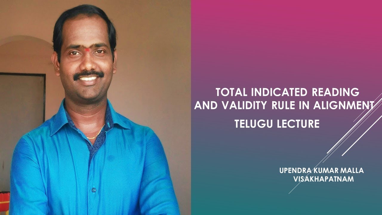Total indicated reading and validity rule telugu lecture - YouTube